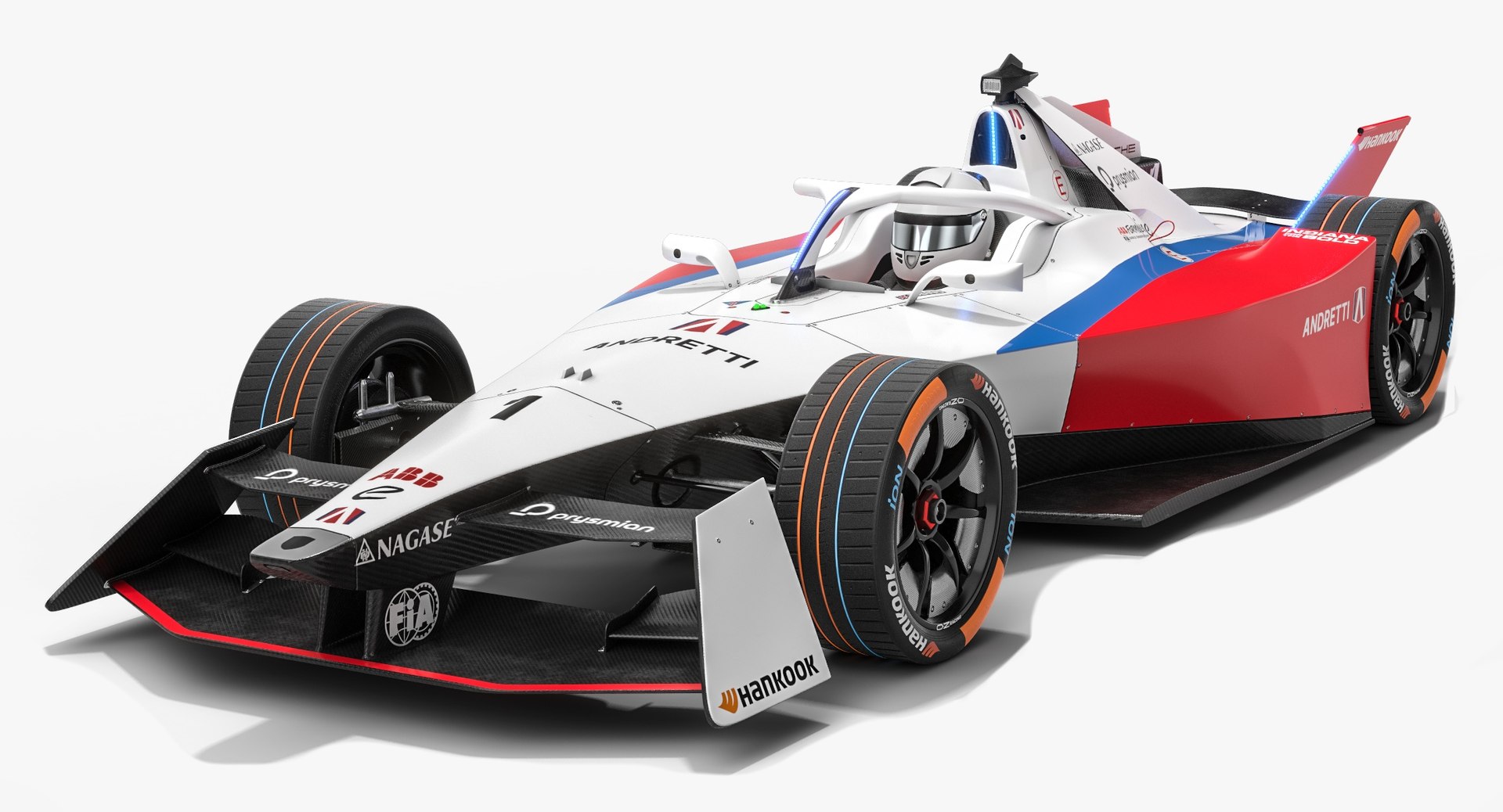 3D Andretti Global Formula E 2024 Gen3 Race Car Model - TurboSquid 2146438