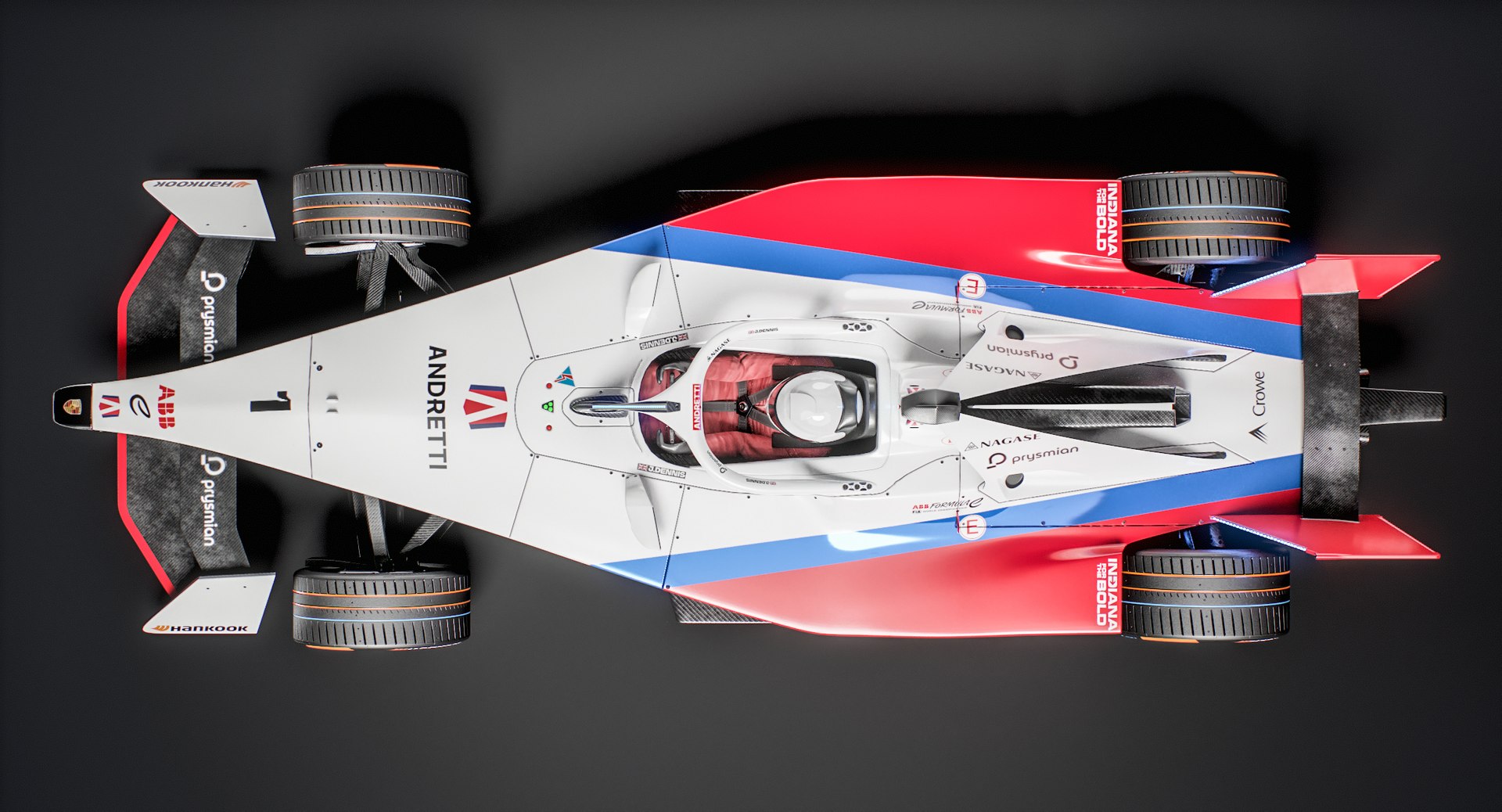 3D Andretti Global Formula E 2024 Gen3 Race Car Model - TurboSquid 2146438