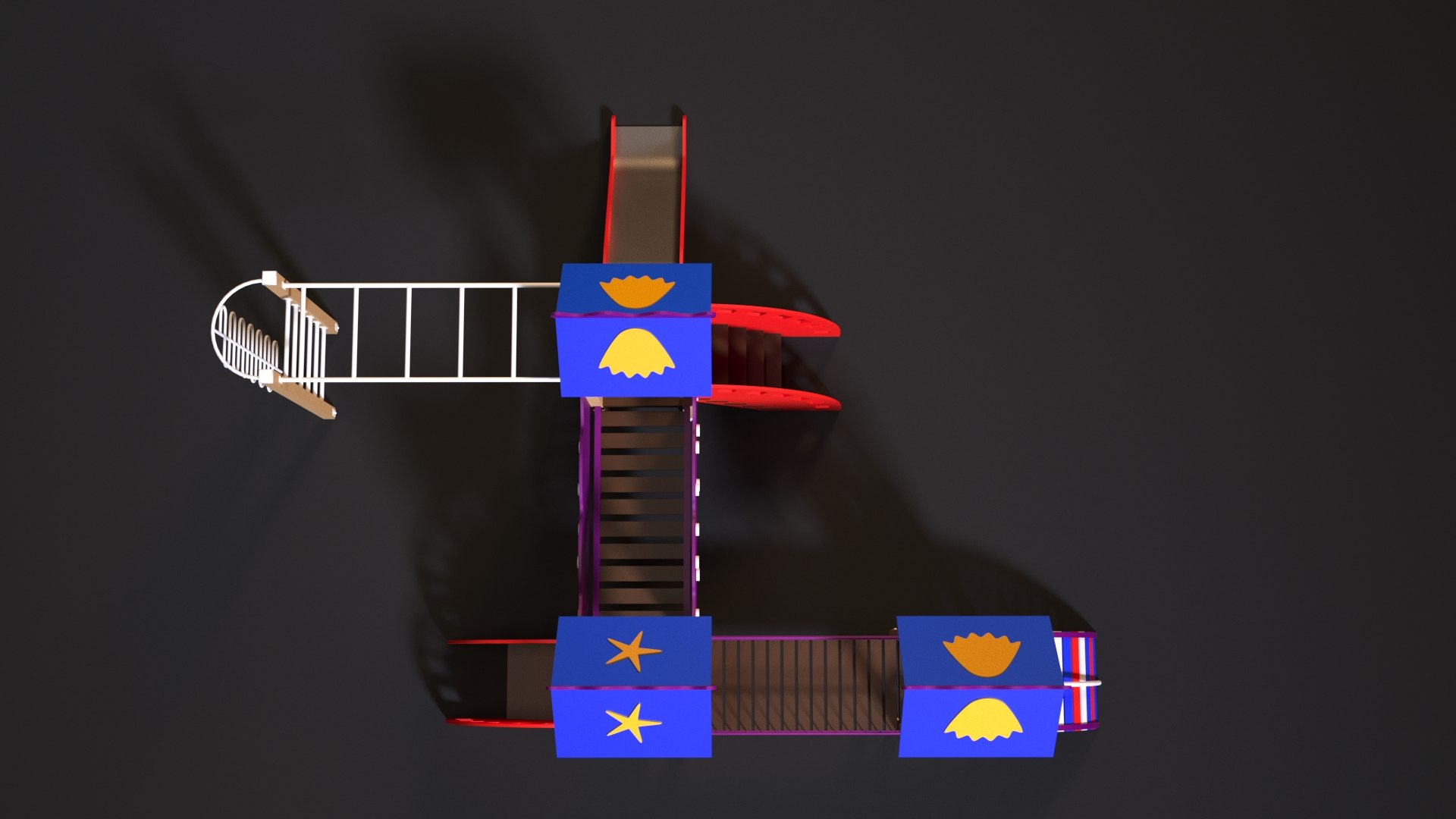 Childrens Play Complex 3D Model - TurboSquid 1777636