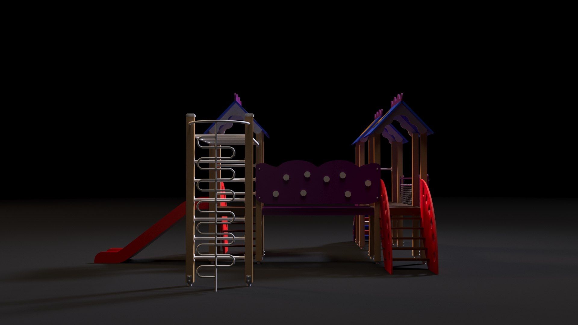 Childrens Play Complex 3D Model - TurboSquid 1777636