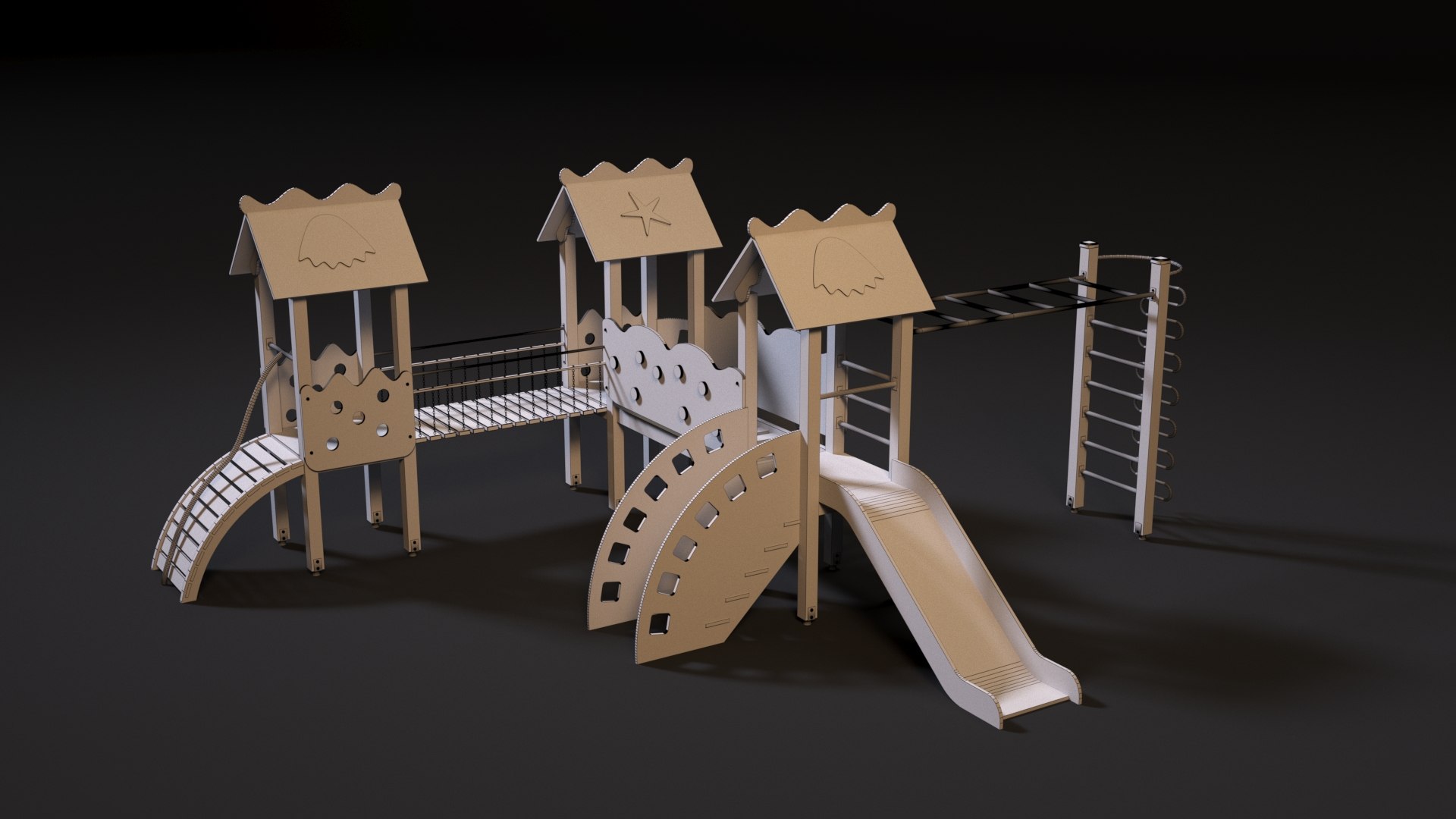 Childrens Play Complex 3D Model - TurboSquid 1777636