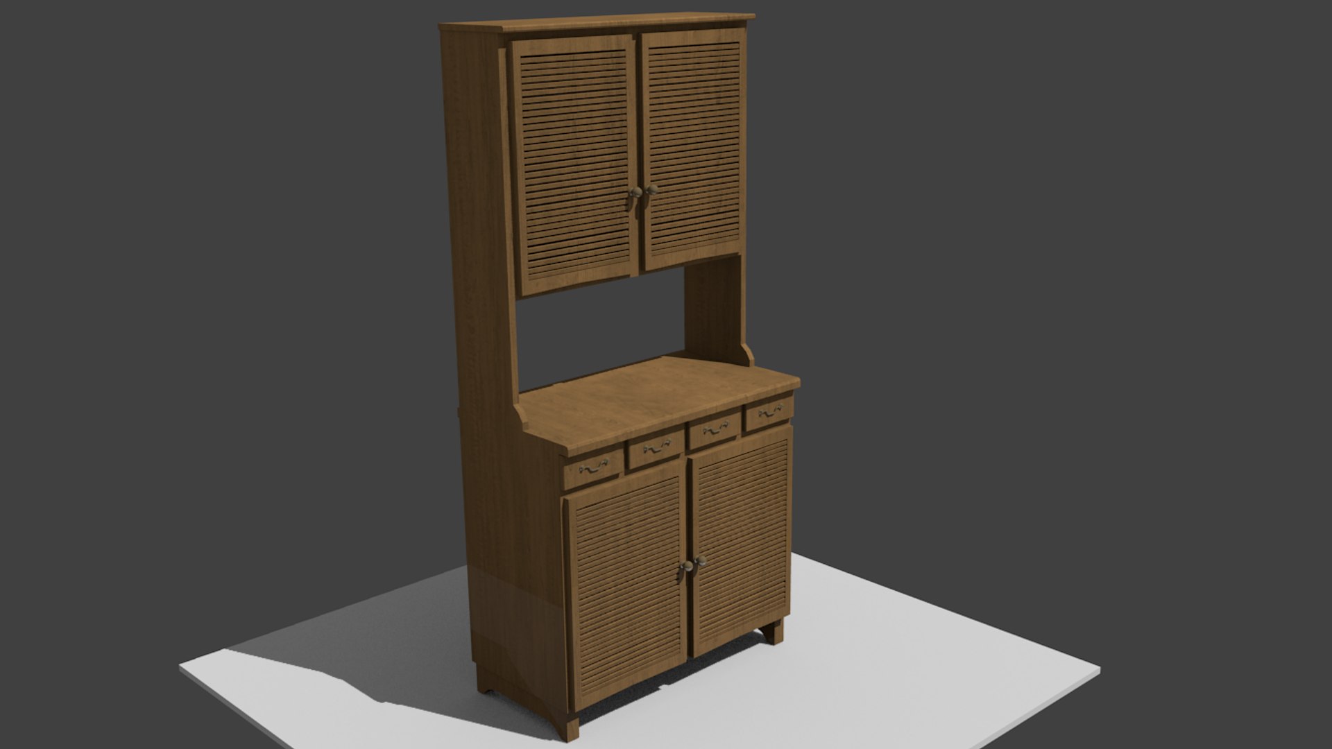 3d Model Of Cabinet