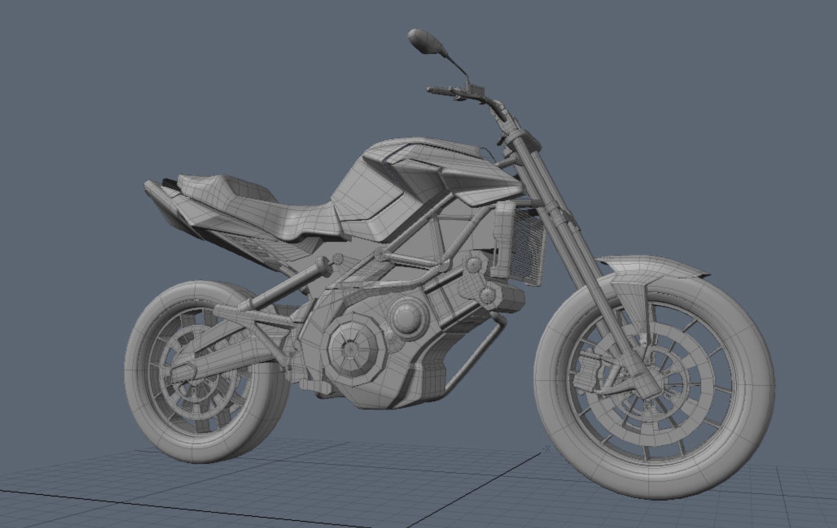 Aprilia Sl 750 Shiver 3d Model