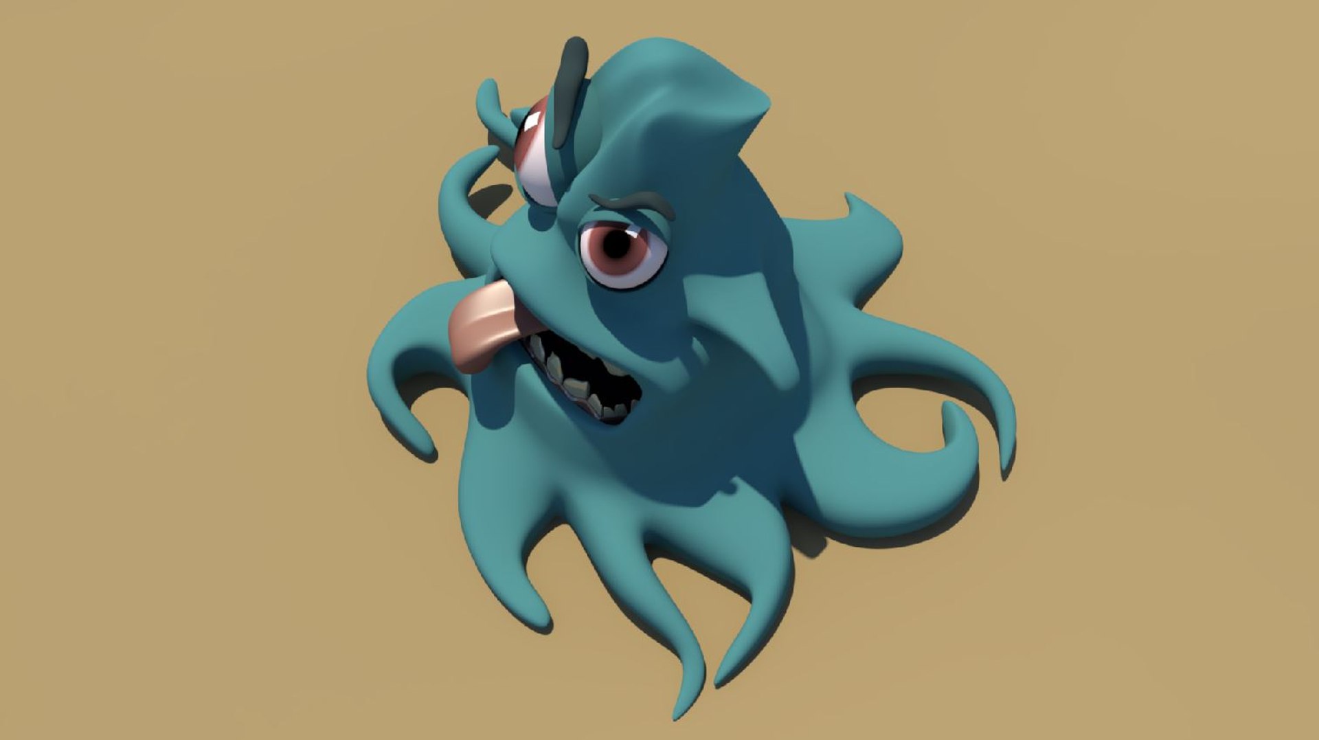 3D Evil Starfish Model - TurboSquid 1234473