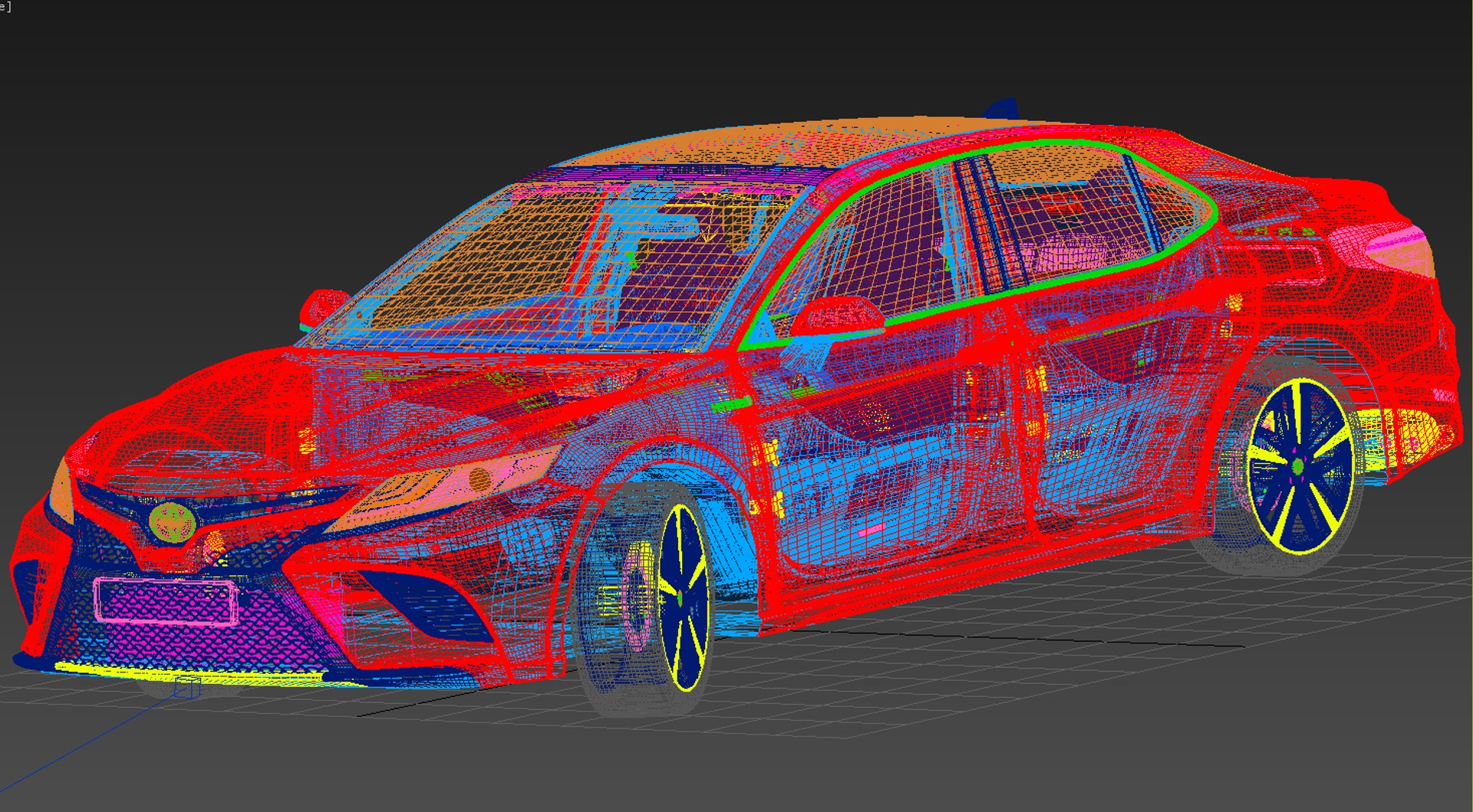 3D Model Toyota Camry Xse 2018 - TurboSquid 1257124