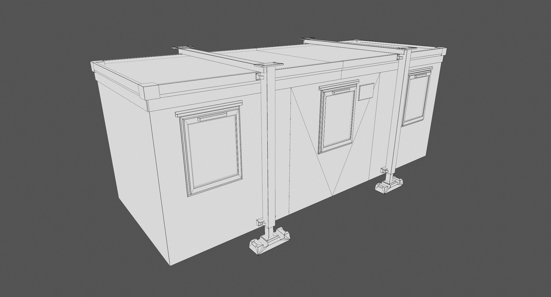 3d Mobile Office Model