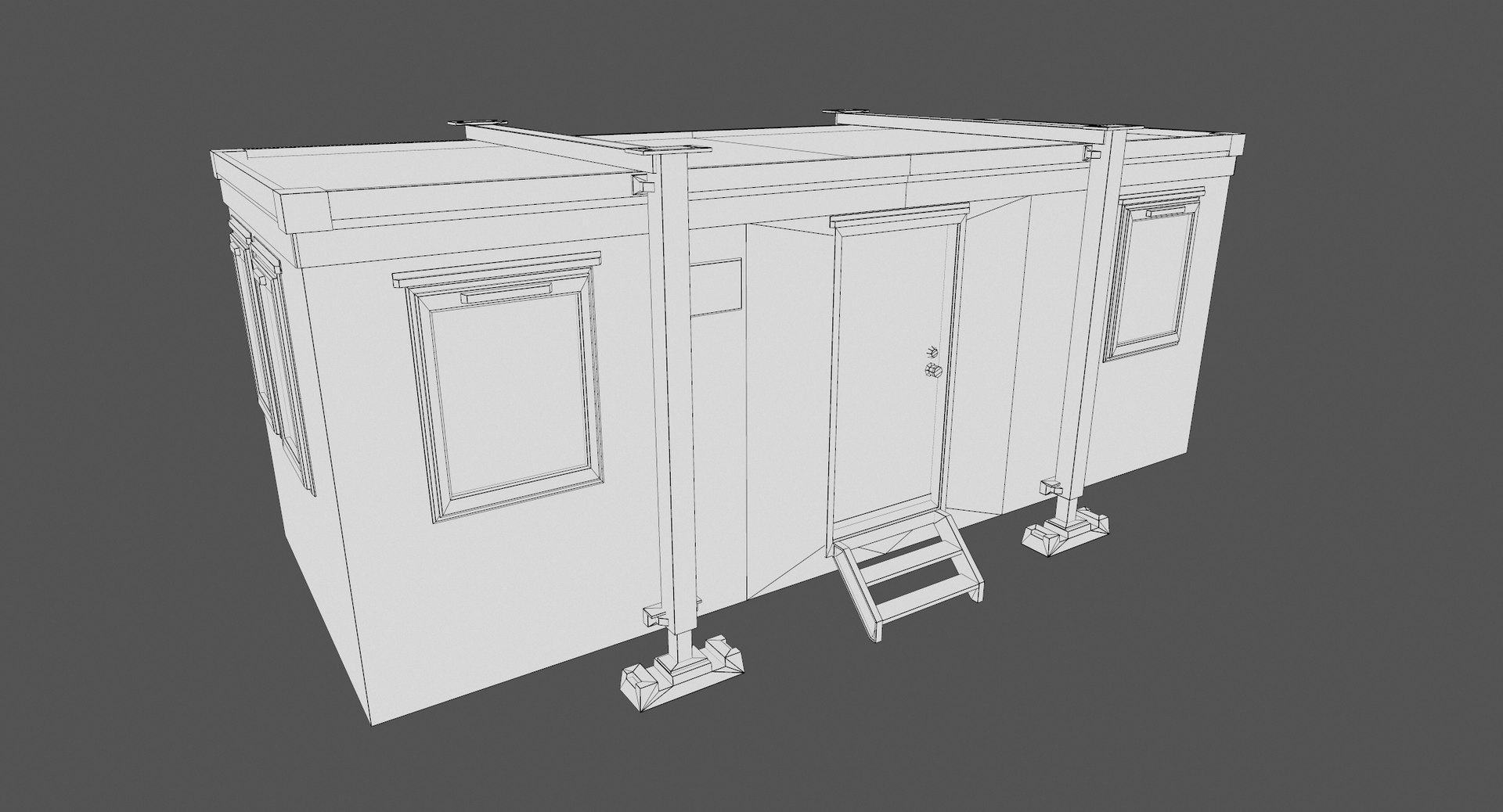 3d Mobile Office Model