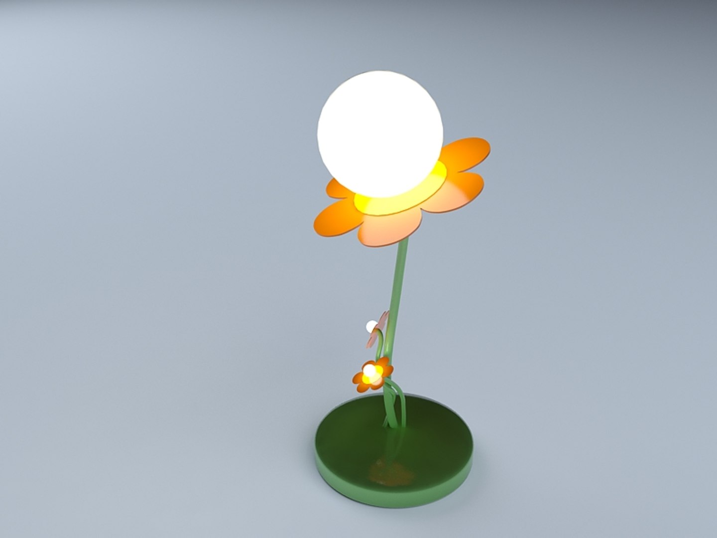 3d model light lump