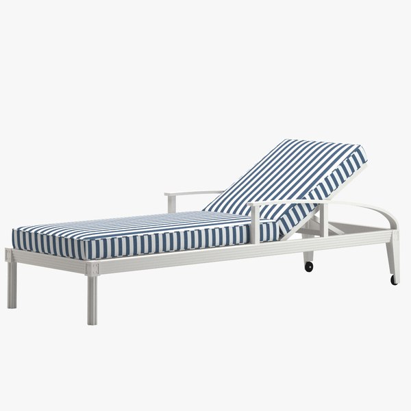 Quadratl Chaiseラウンジ3Dモデル - TurboSquid 1502540