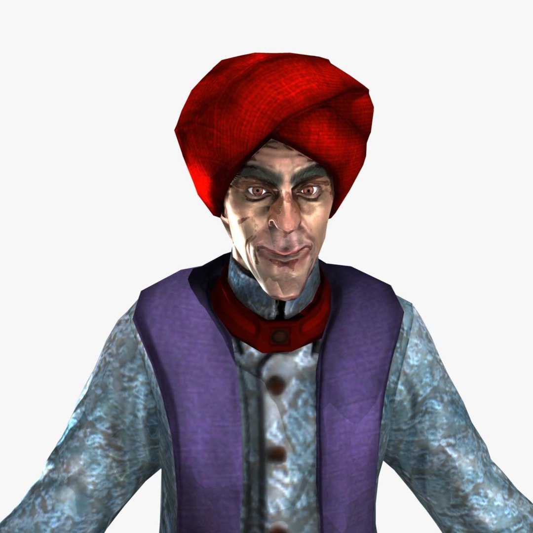 Ancient Eastern Merchant Obj