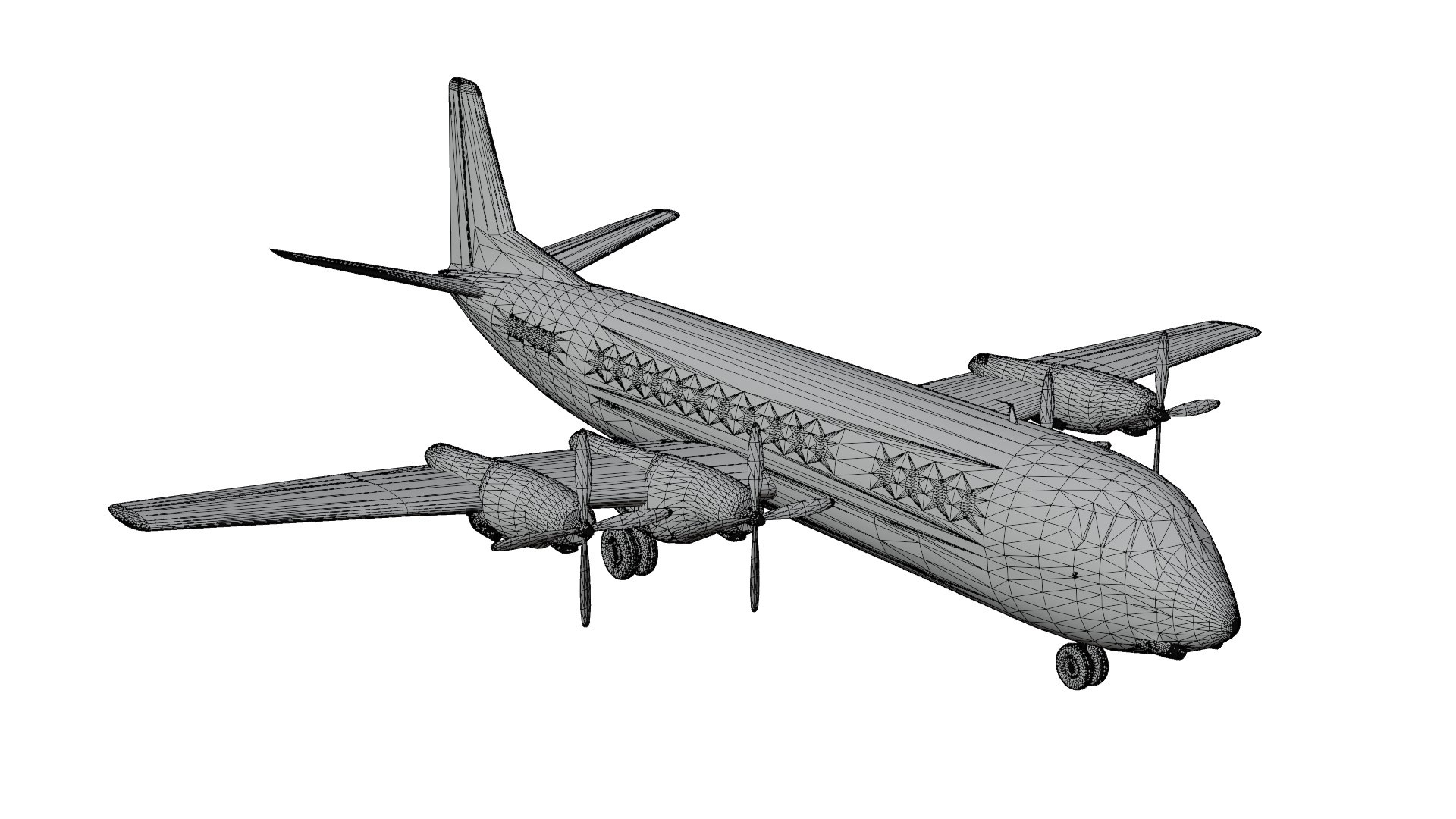 3D Vickers Vanguard - TurboSquid 2326635