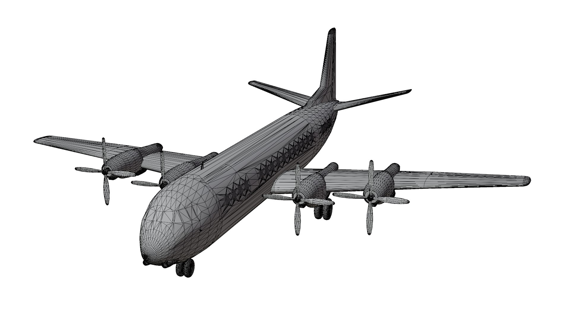3D Vickers Vanguard - TurboSquid 2326635
