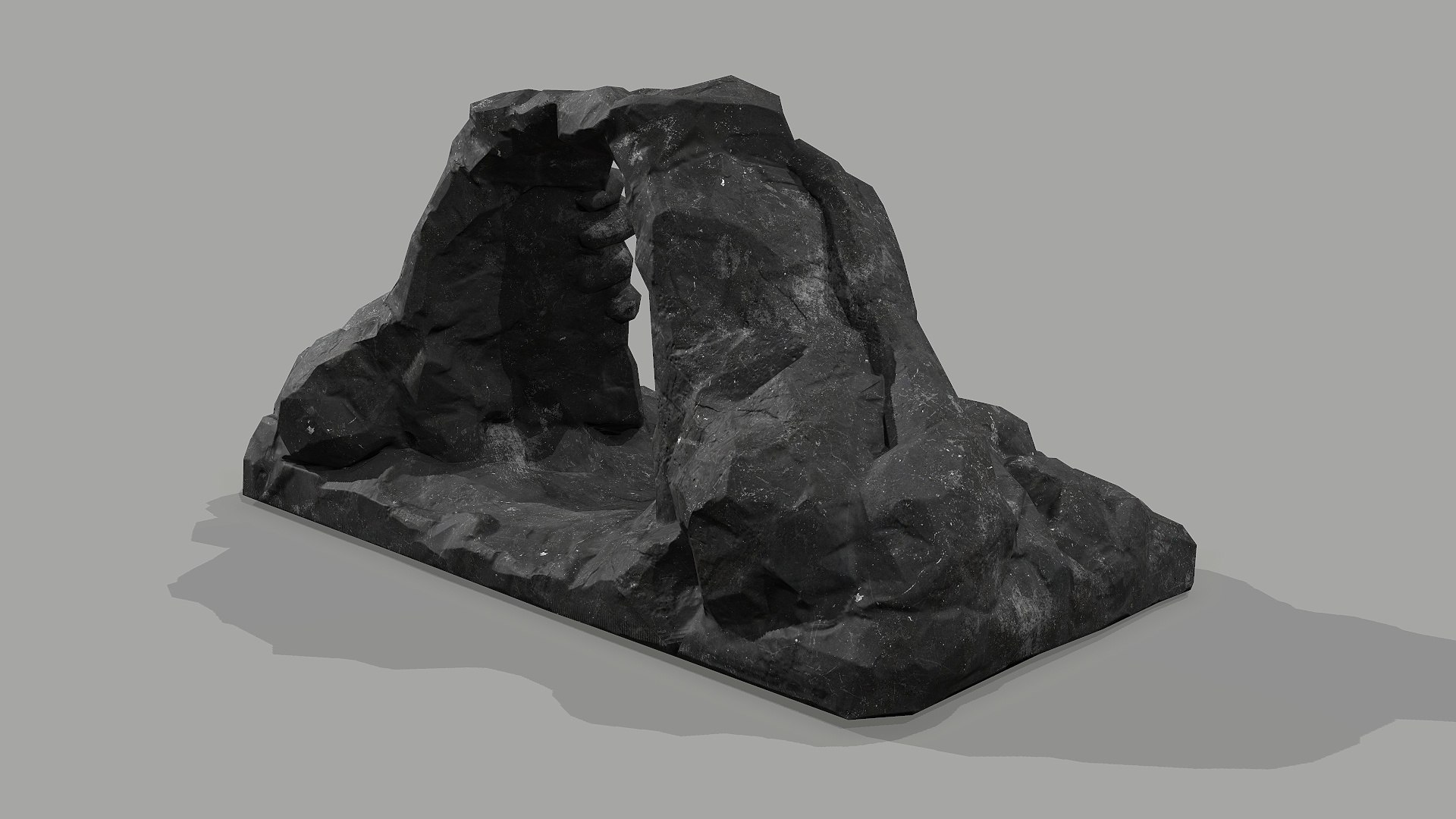 Cave Entrance Cliff Rock 08 3D Model - TurboSquid 2142284