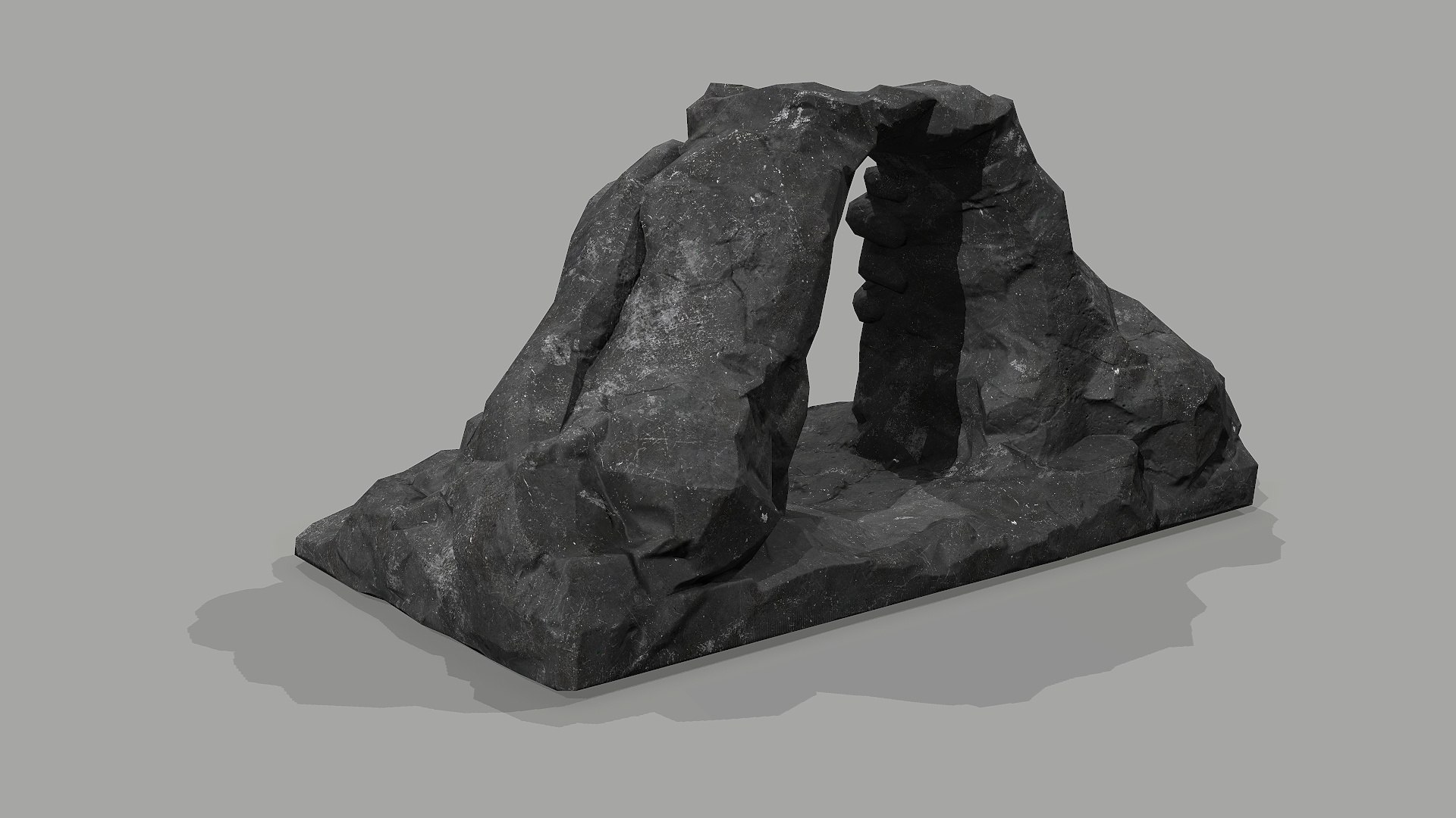 Cave Entrance cliff rock 08 3D model - TurboSquid 2142284