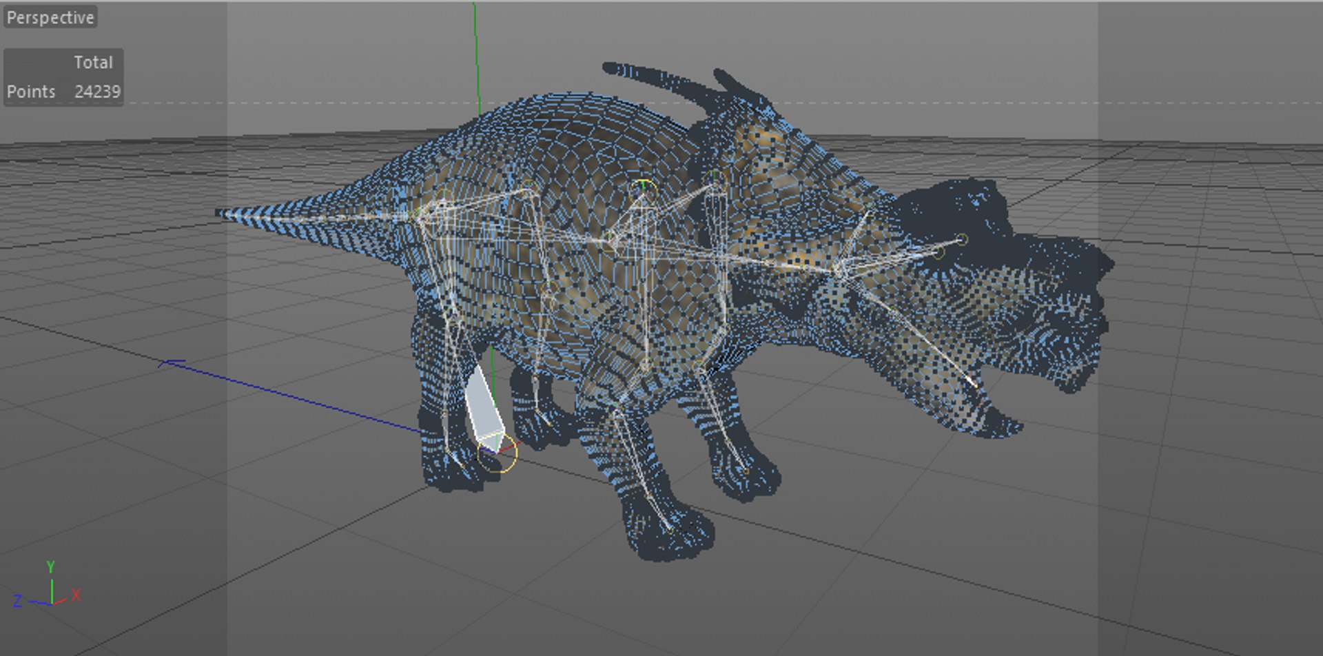 Achelousaurus Dinosaur Rigged 3D Model - TurboSquid 1317927