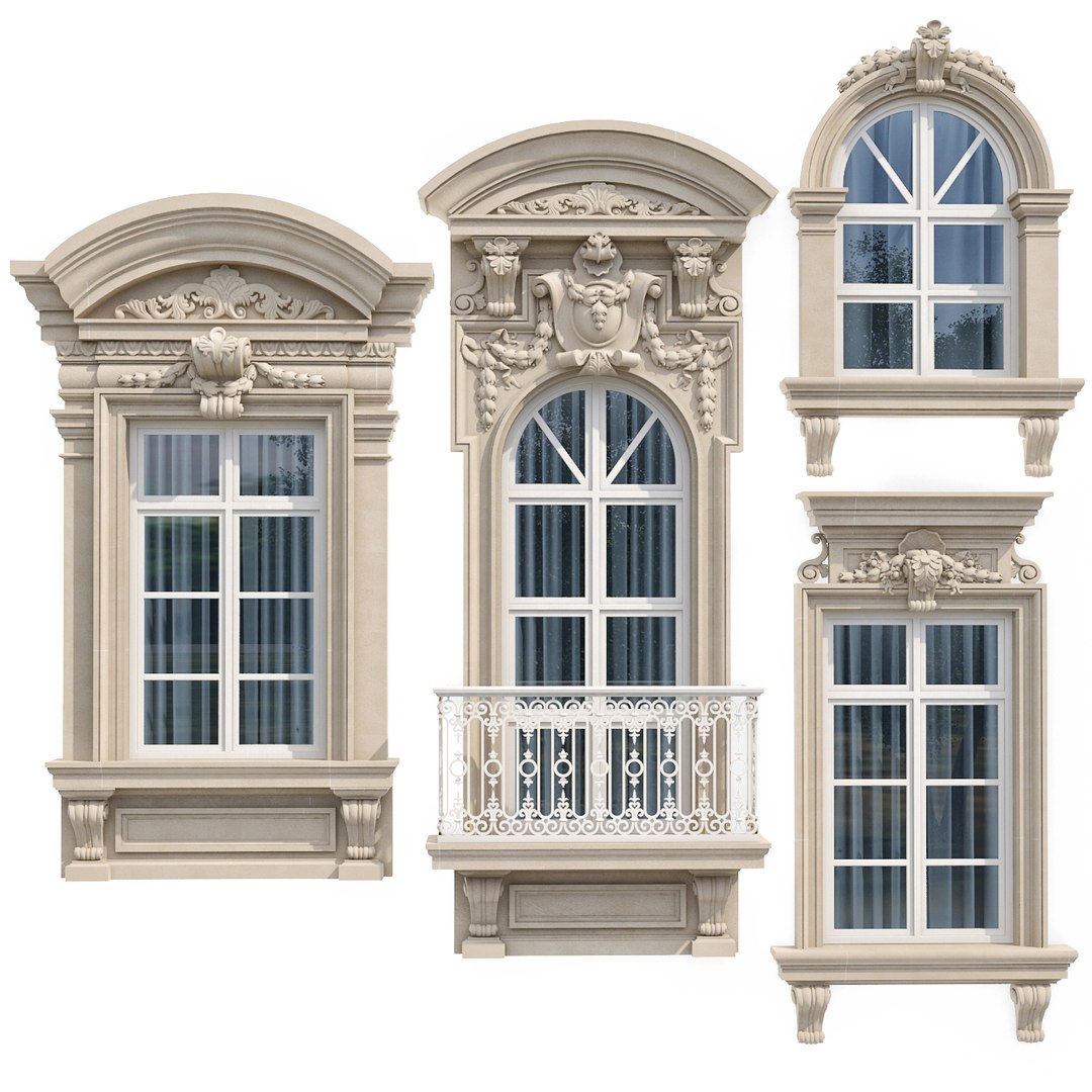 Windows Style Modern Classics 3D Model - TurboSquid 1505352
