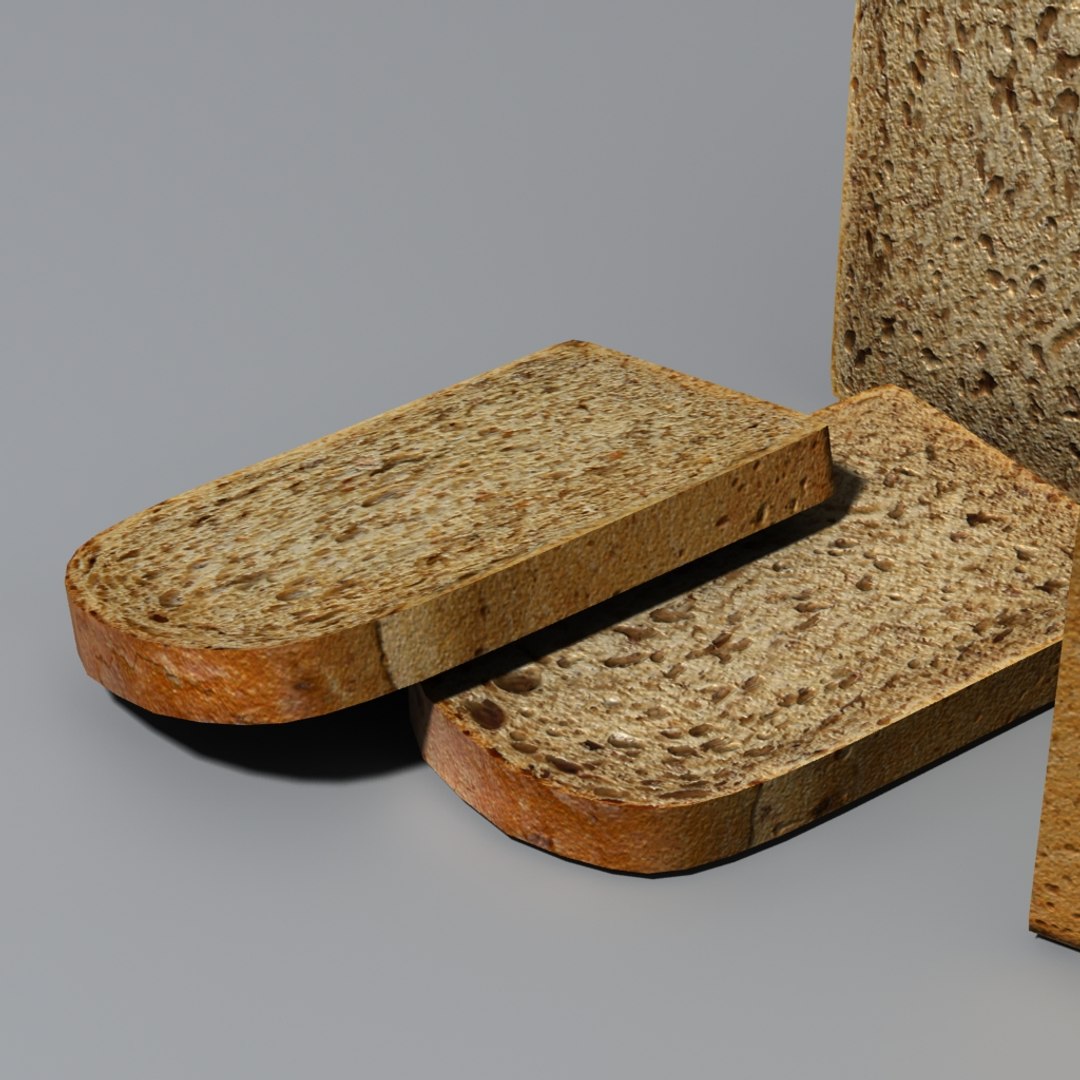 3d Model Of Loaf Loaf002