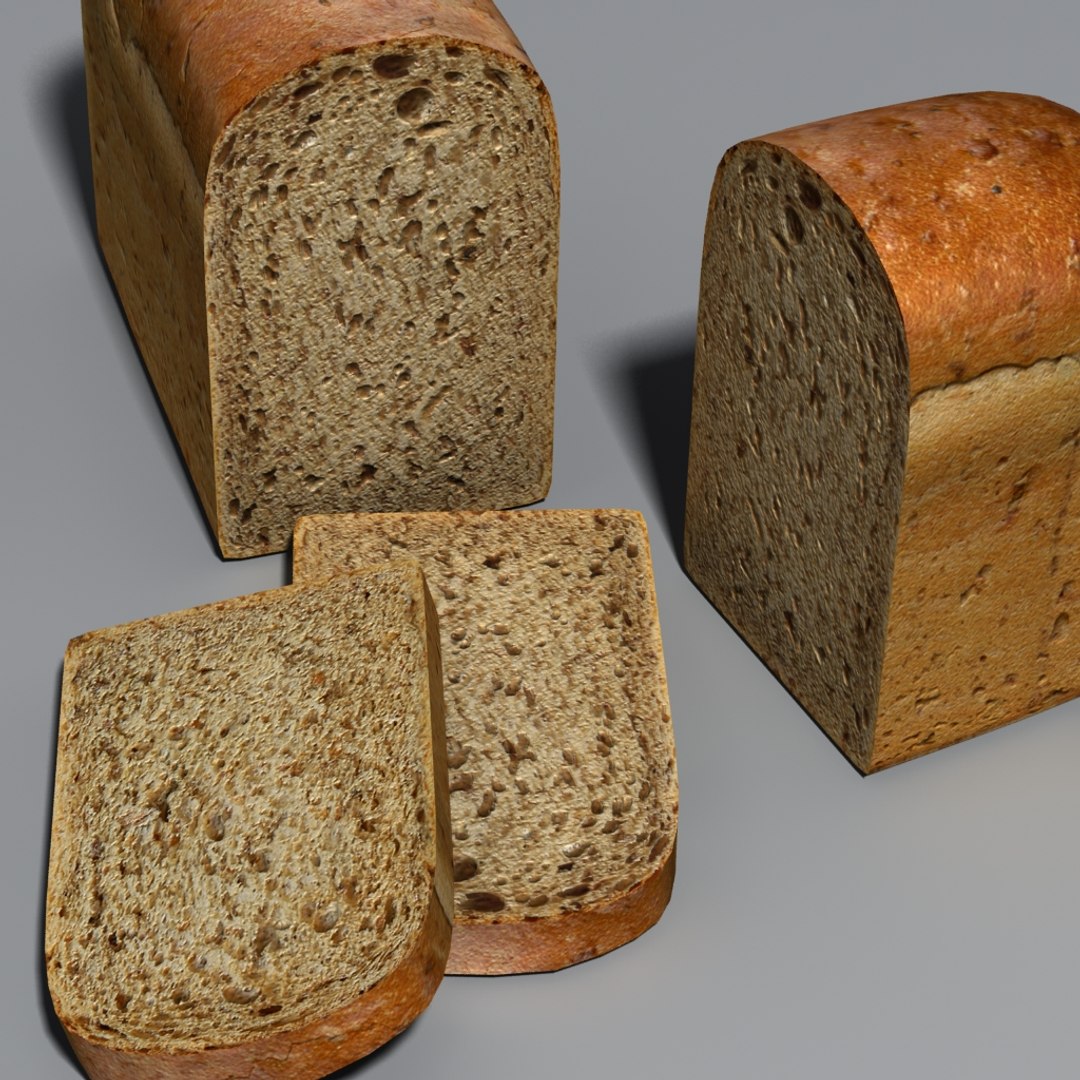 3d Model Of Loaf Loaf002
