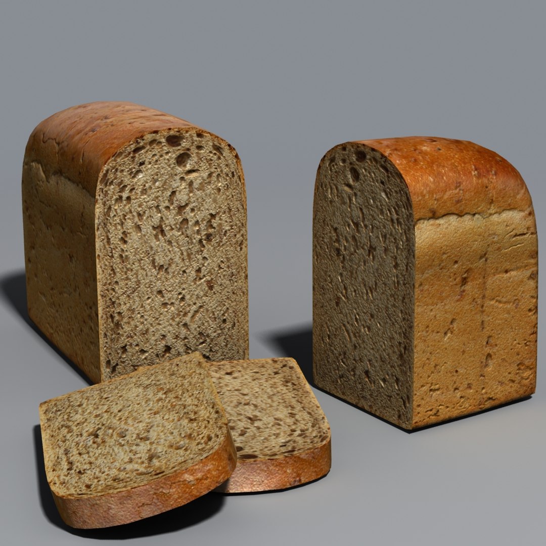 3d Model Of Loaf Loaf002