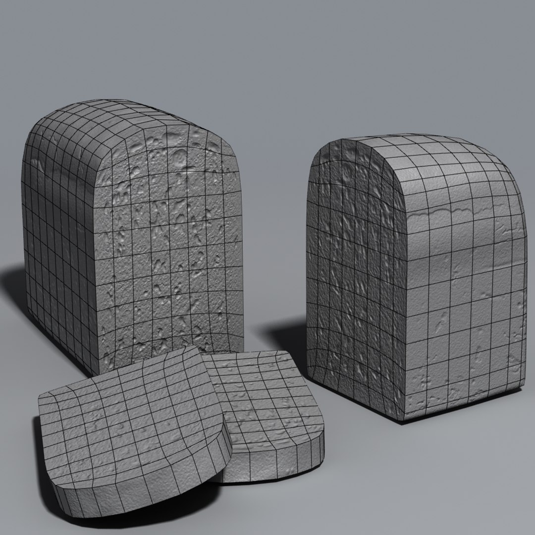 3d Model Of Loaf Loaf002