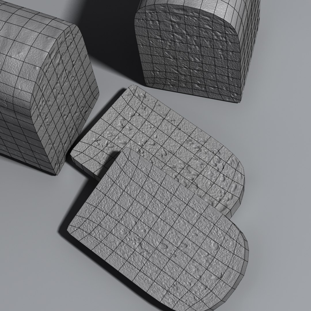 3d Model Of Loaf Loaf002