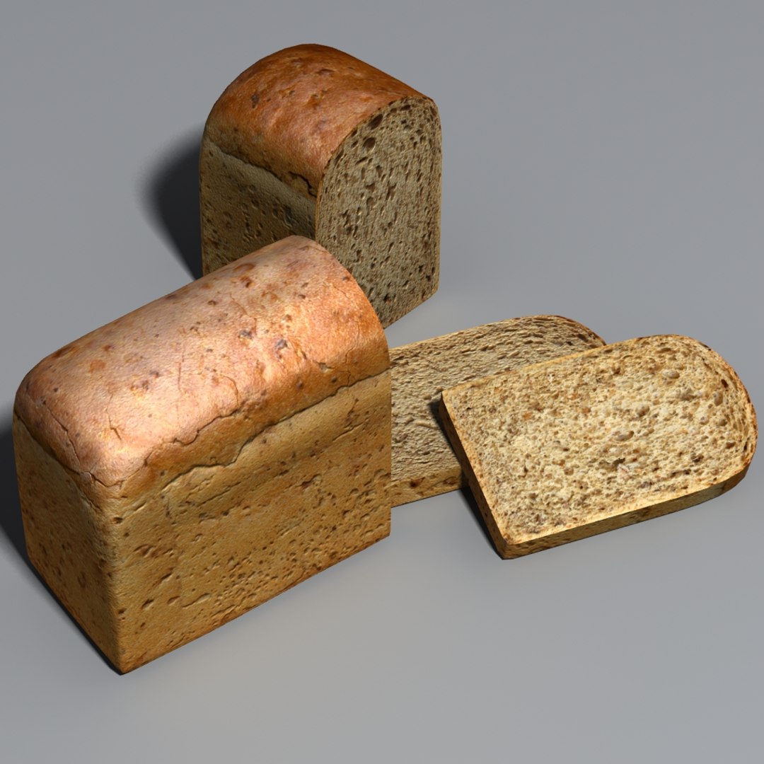 3d Model Of Loaf Loaf002