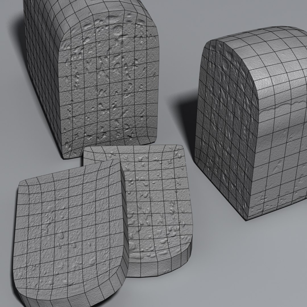 3d Model Of Loaf Loaf002