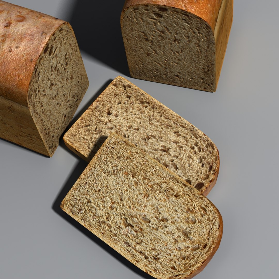 3d Model Of Loaf Loaf002