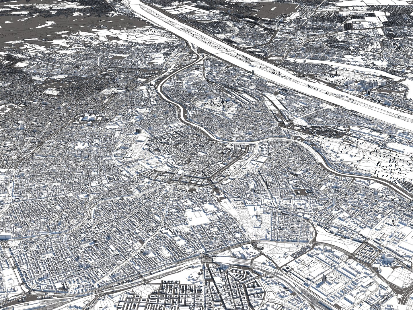 Buildings Houses Maps Model - TurboSquid 1531938