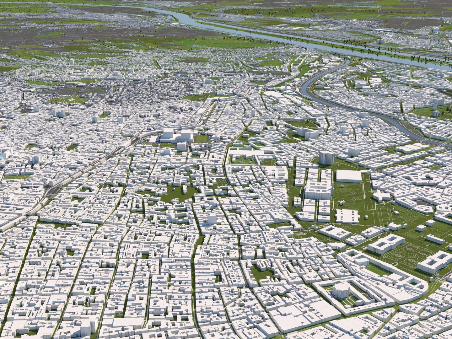 Buildings Houses Maps Model - TurboSquid 1531938