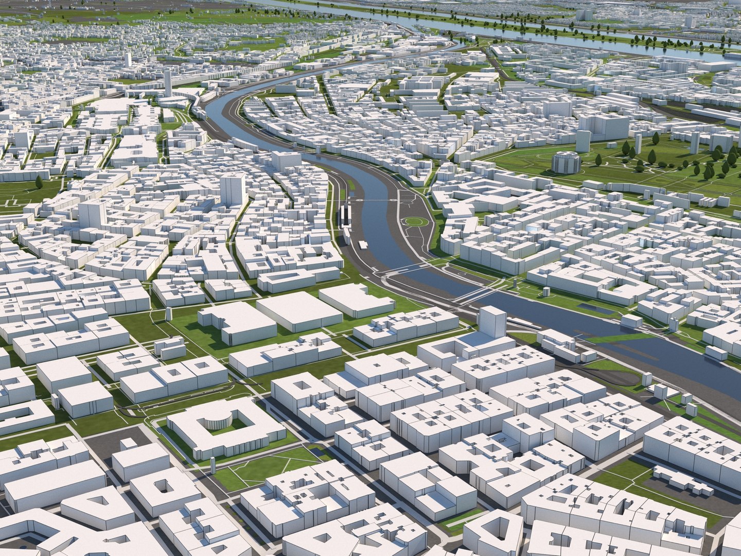 Buildings Houses Maps Model - TurboSquid 1531938