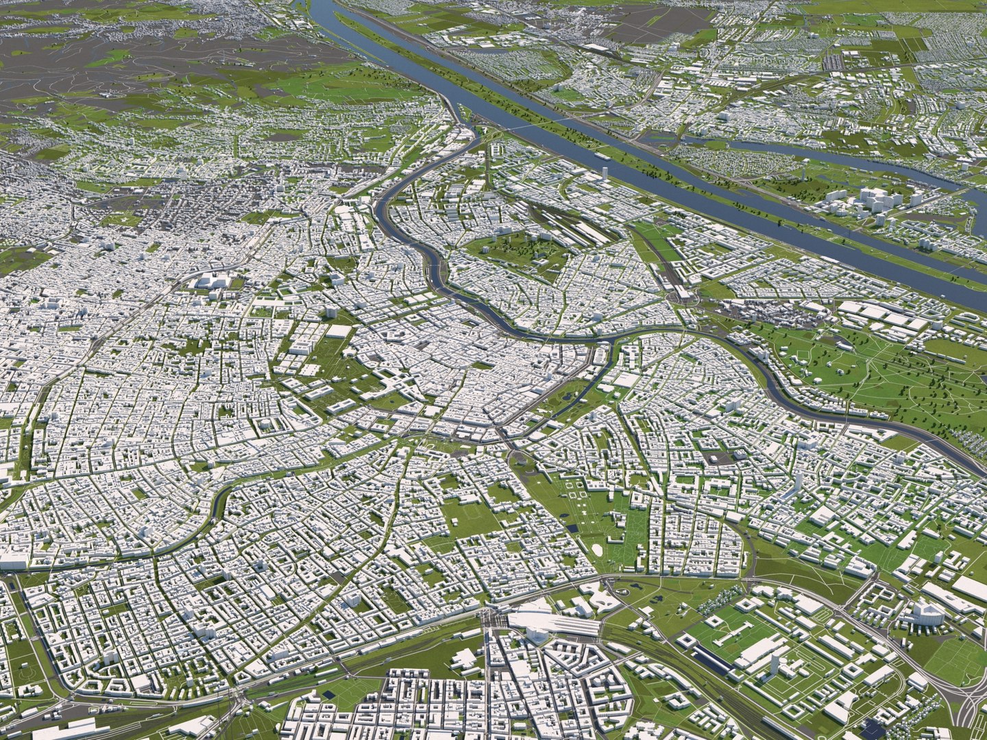 Buildings Houses Maps Model - TurboSquid 1531938
