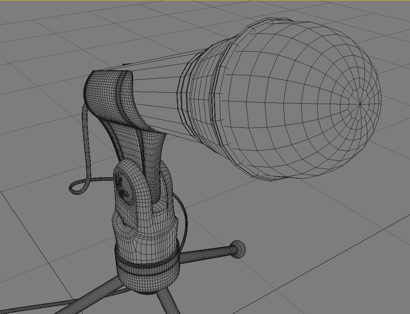 microphone mic phone 3d model