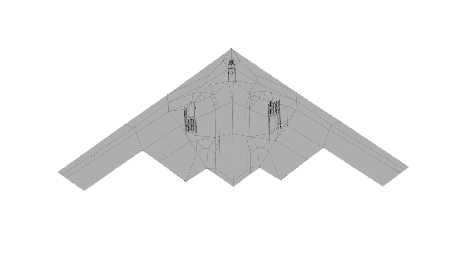 Stealth Bomber B-2 Spirit Model - TurboSquid 1322510