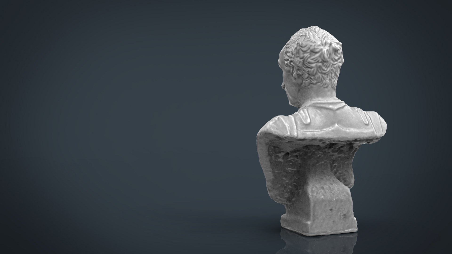 3d Model Roman Bust