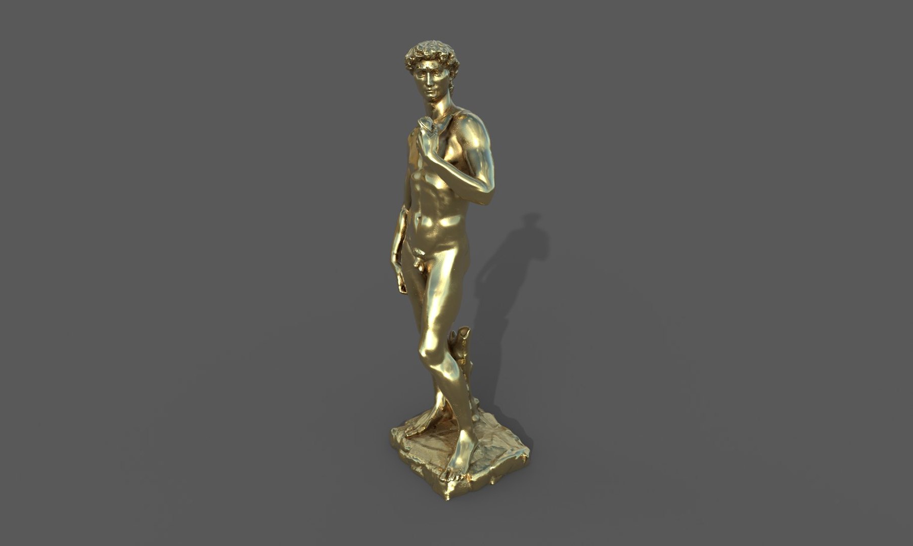 3D Statue Of David - TurboSquid 1825725