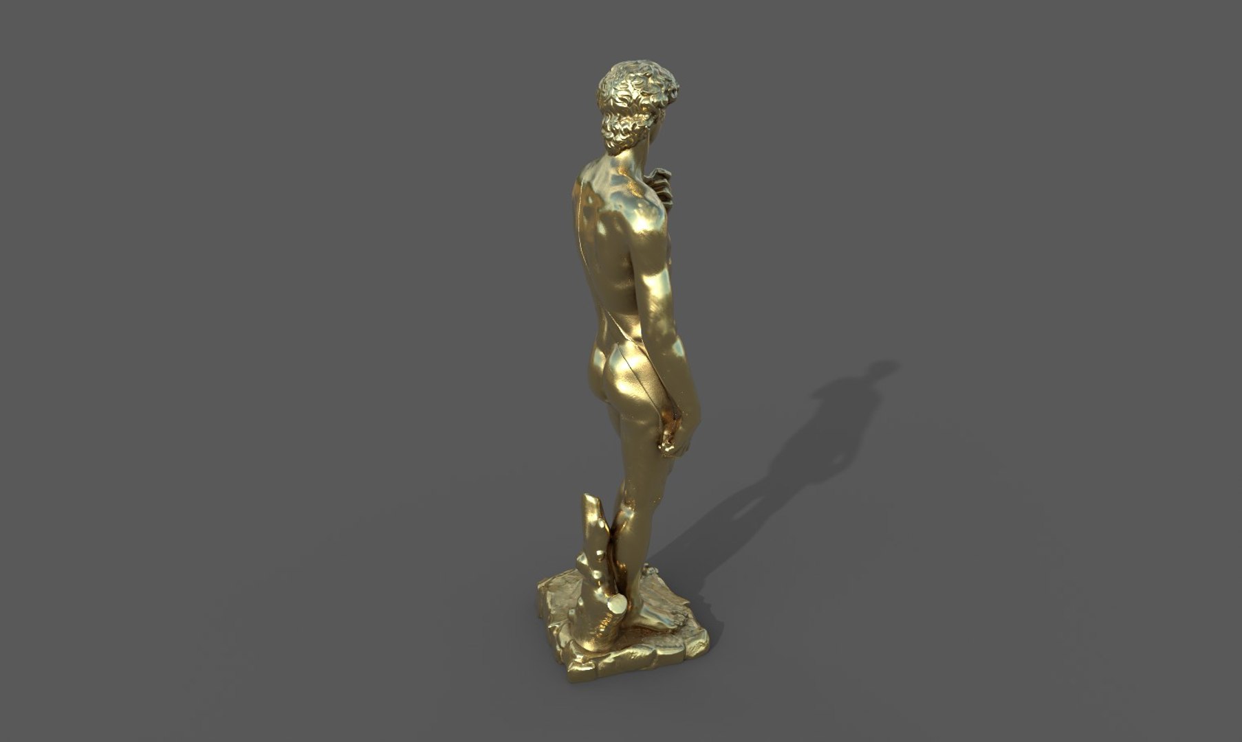 3D Statue Of David - TurboSquid 1825725