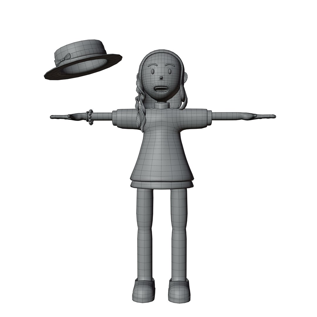 Stacy Character 3D Model 3D Model - TurboSquid 1859311