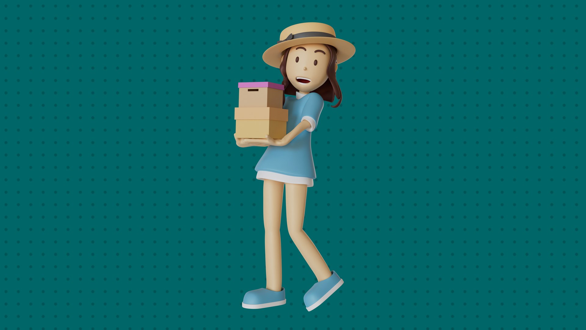 Stacy Character 3D Model 3D Model - TurboSquid 1859311