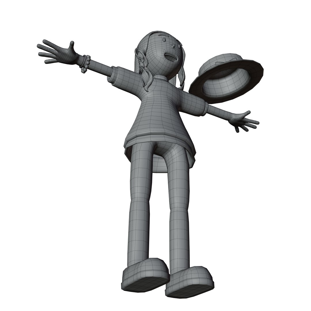 Stacy Character 3D Model 3D Model - TurboSquid 1859311