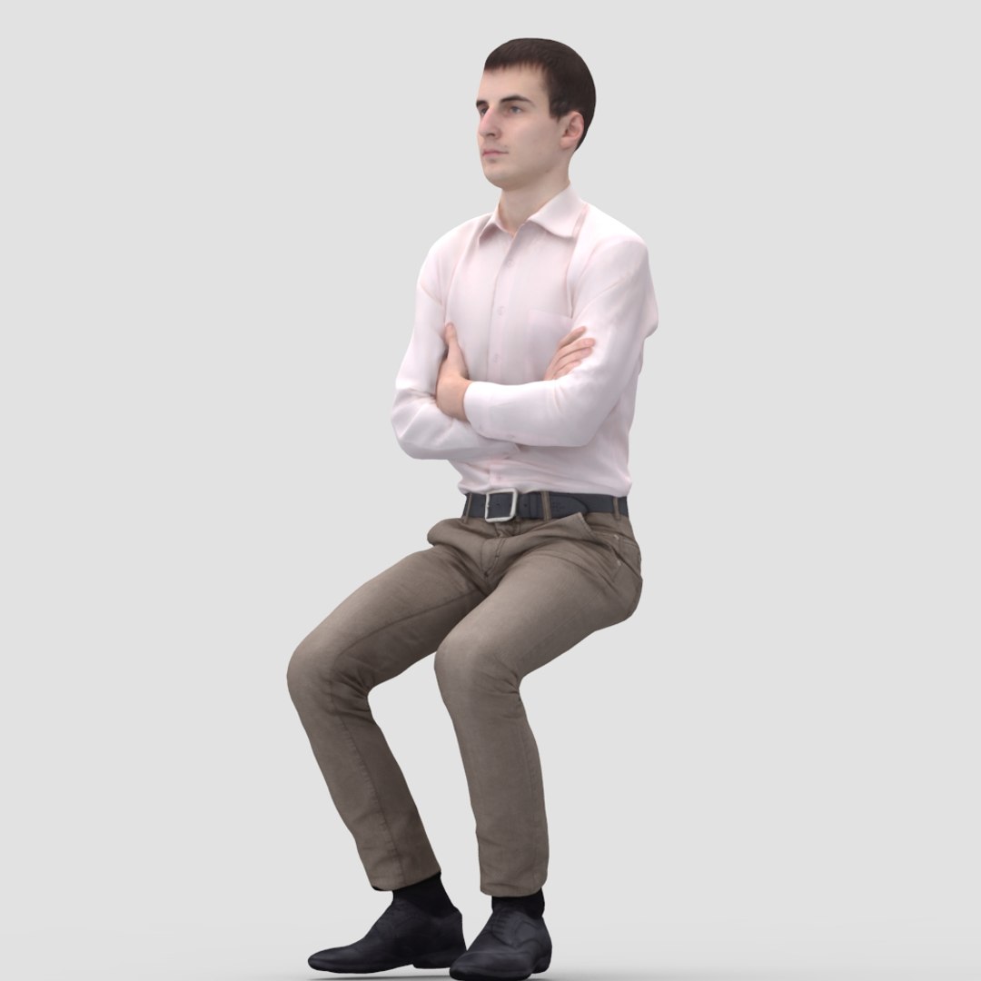 Realistic Human 3d 3ds