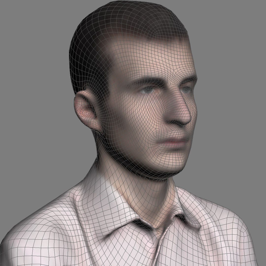 Realistic Human 3d 3ds