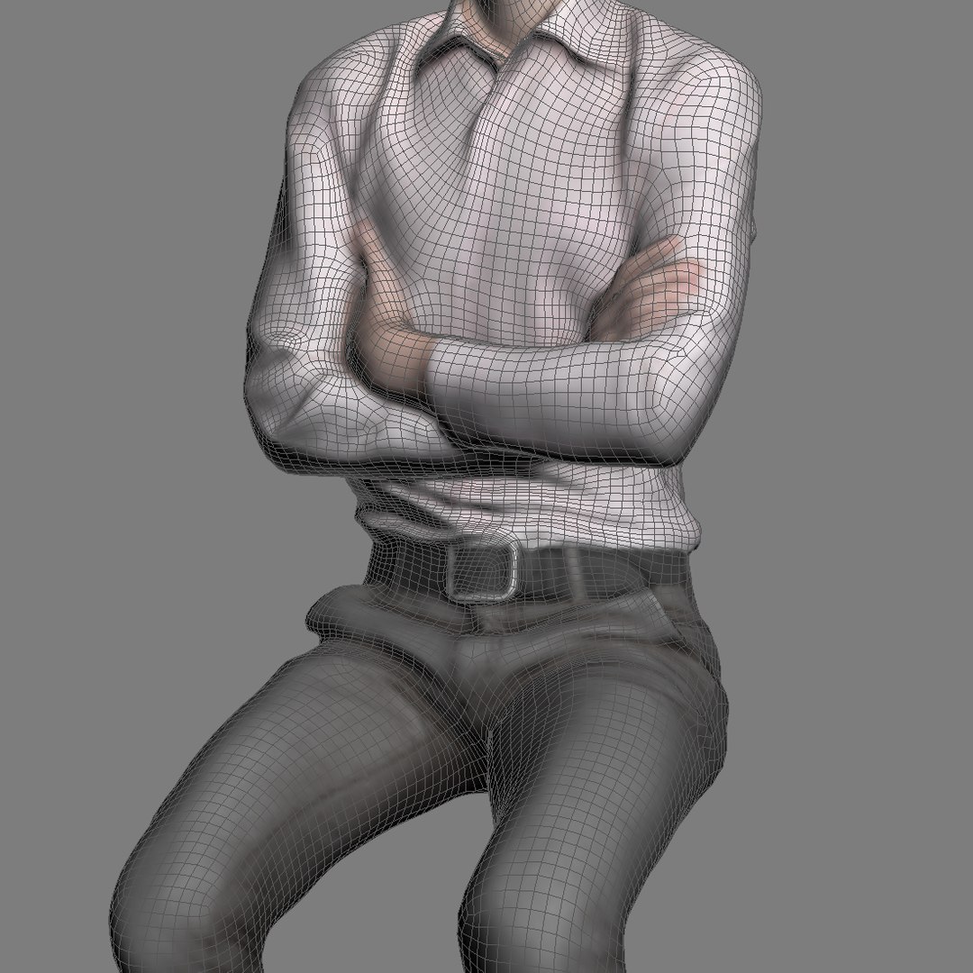 Realistic Human 3d 3ds