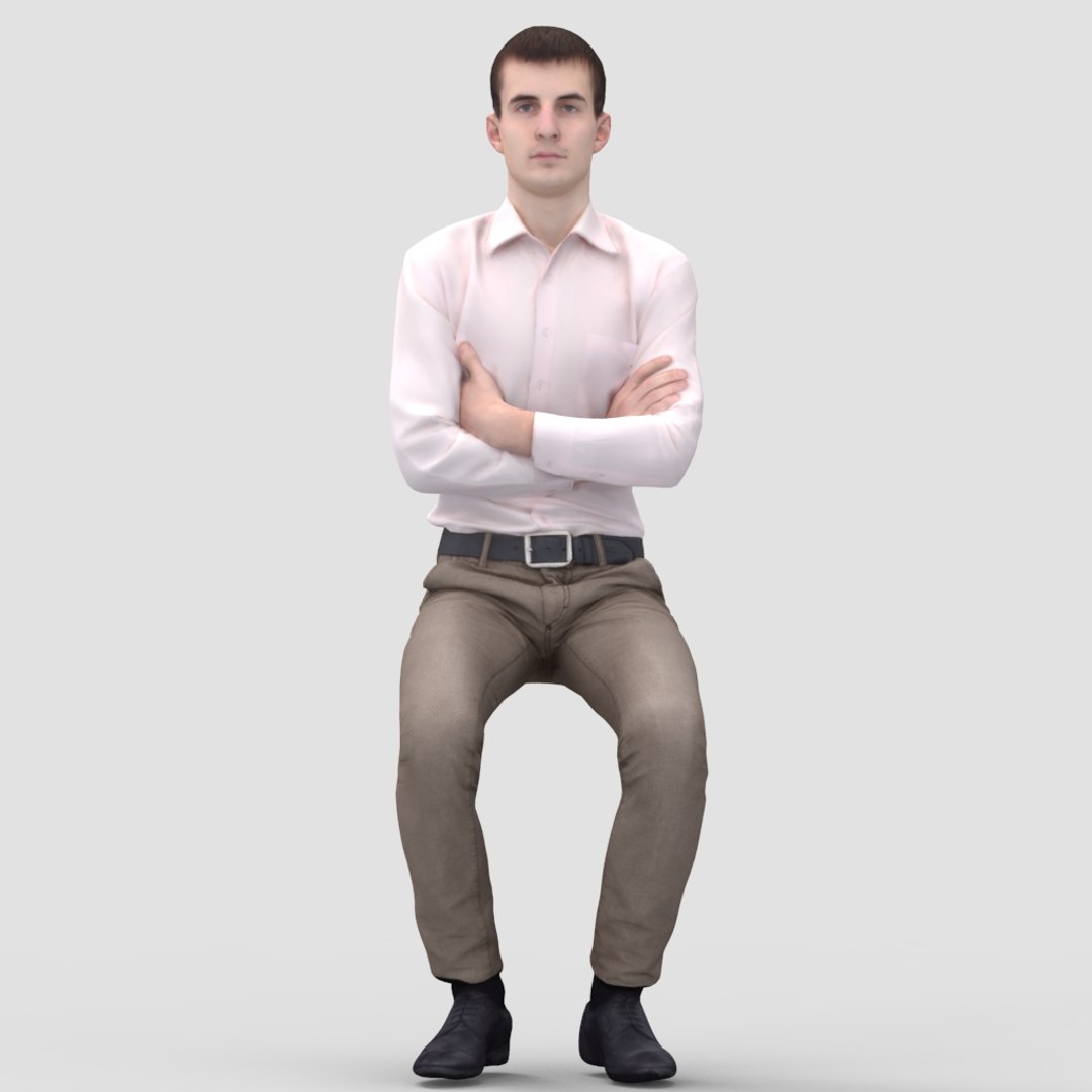 Realistic Human 3d 3ds