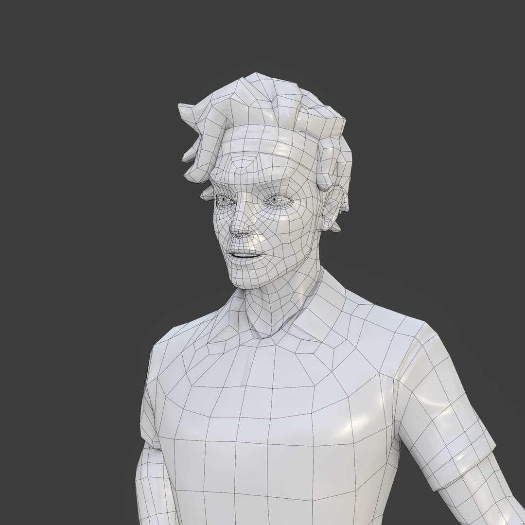 3D Model Football Player PBR 3D Model Low-poly 3D Model - TurboSquid ...