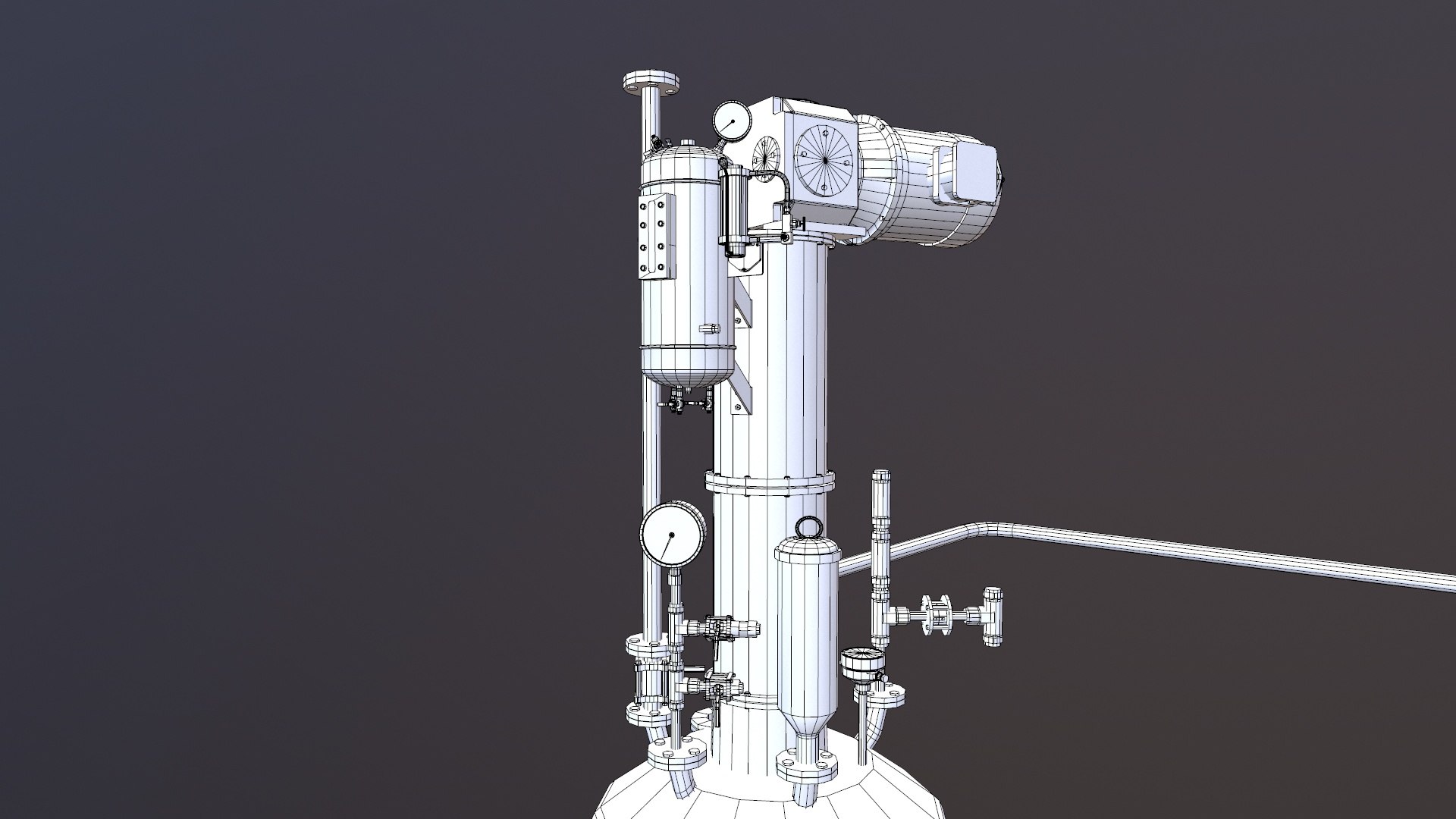 Reactor Tank Model - TurboSquid 2288897