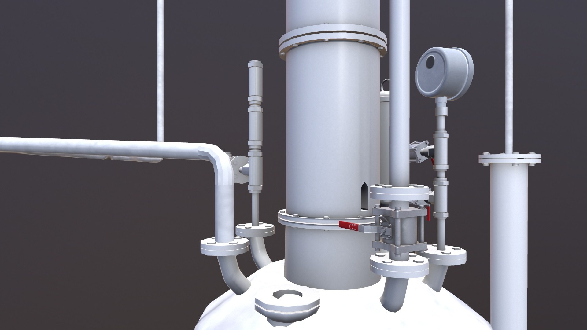 Reactor Tank Model - TurboSquid 2288897