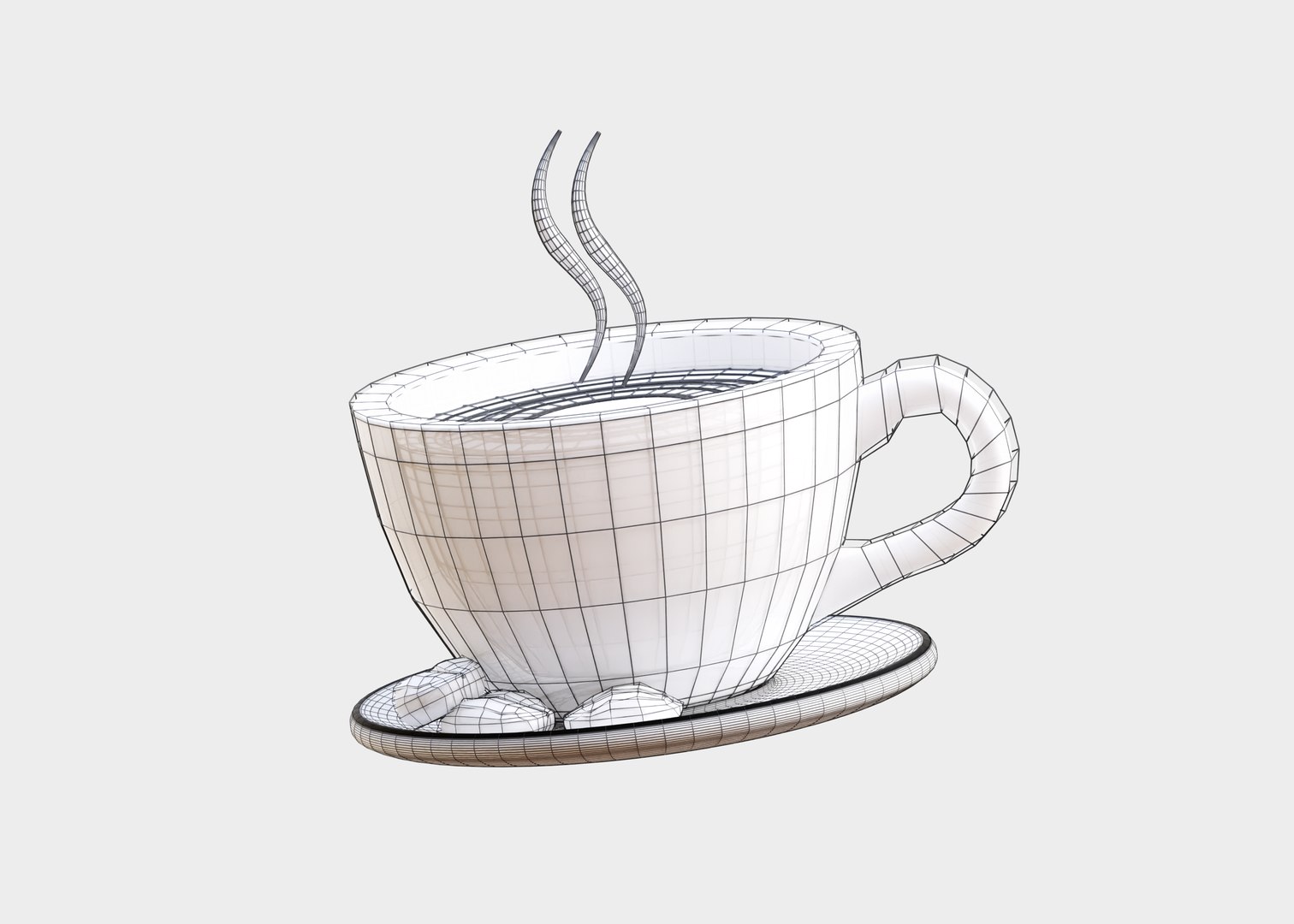 Coffee Time 3D Illustration 3D Model - TurboSquid 2230519