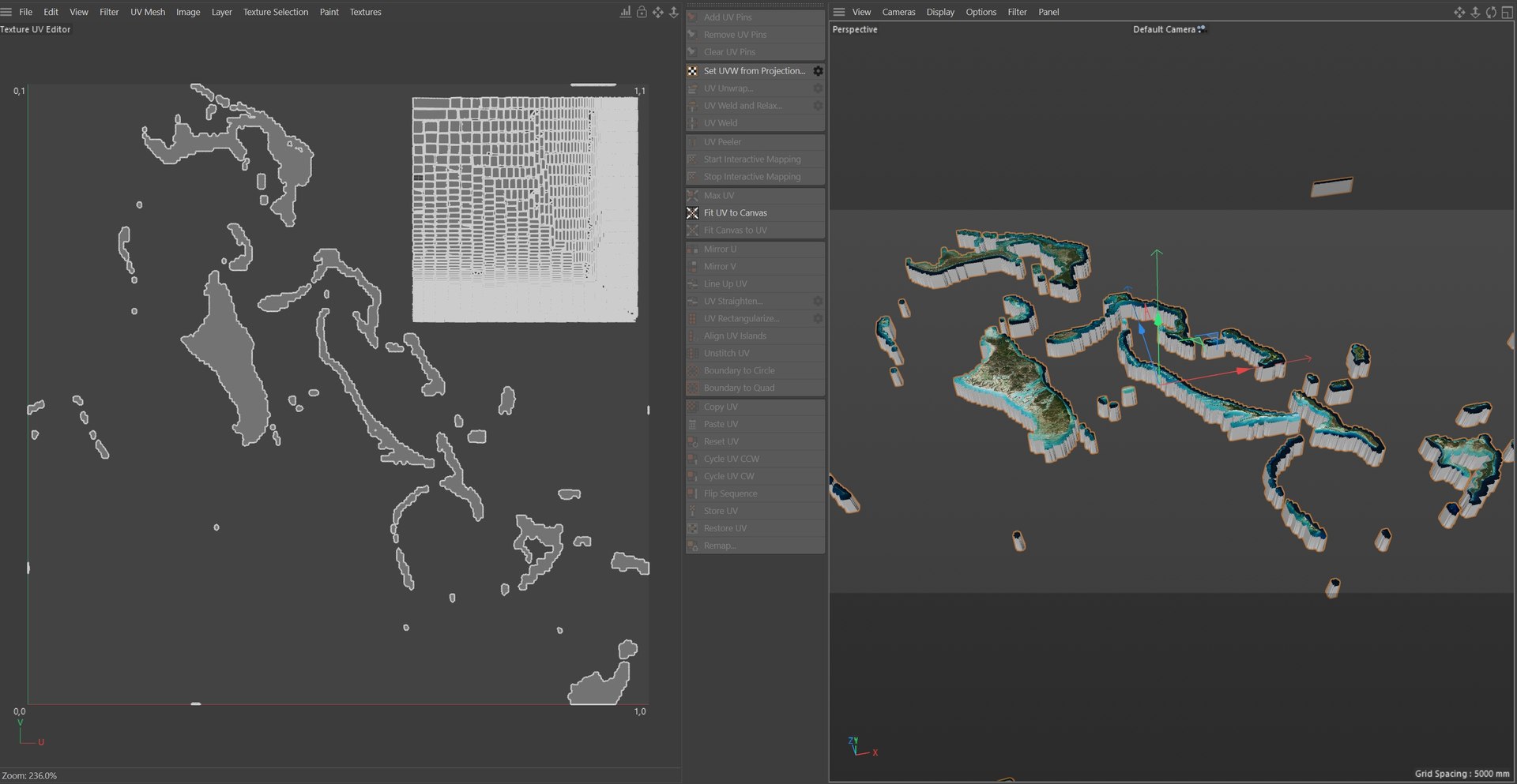 Bahamas Terrain Map 3D - TurboSquid 2335438