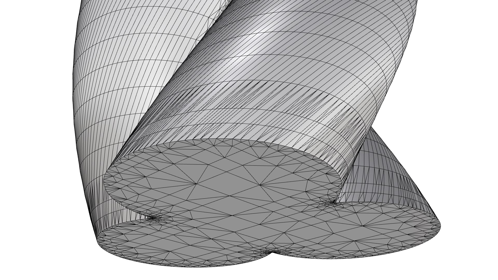 Twisting Triple Column 3D - TurboSquid 2281375